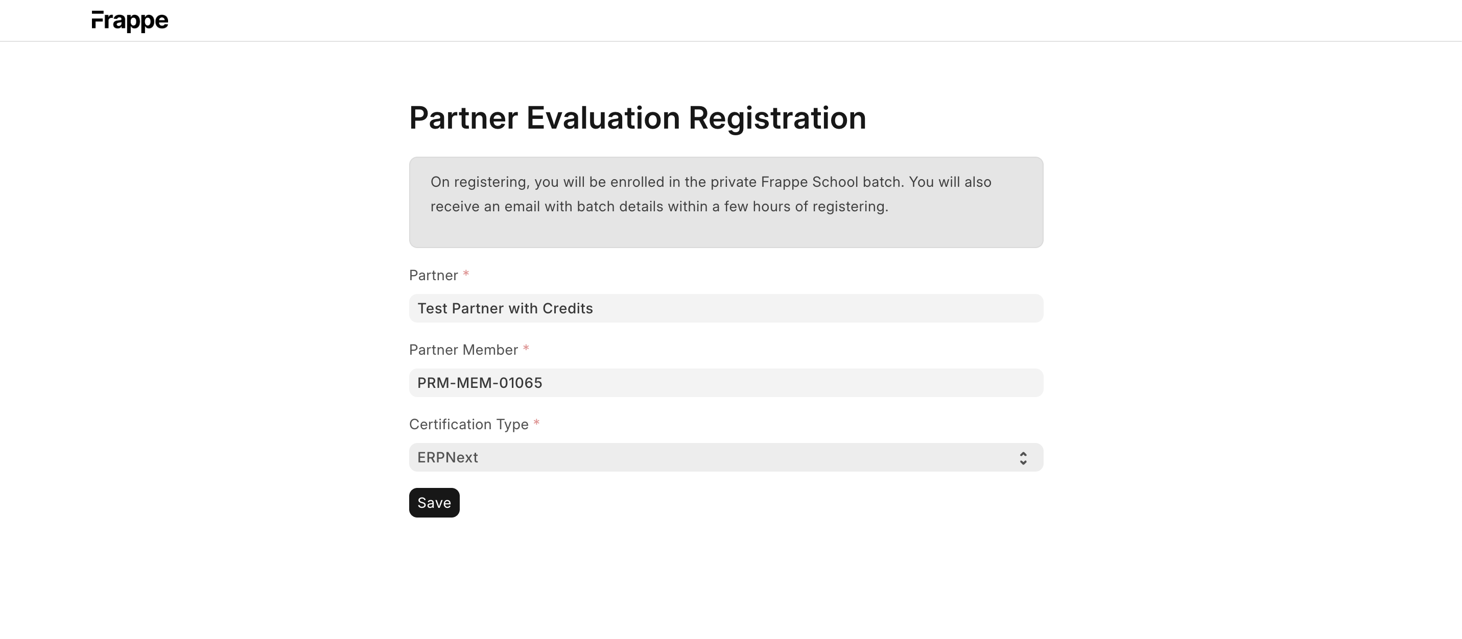 Partner Certification